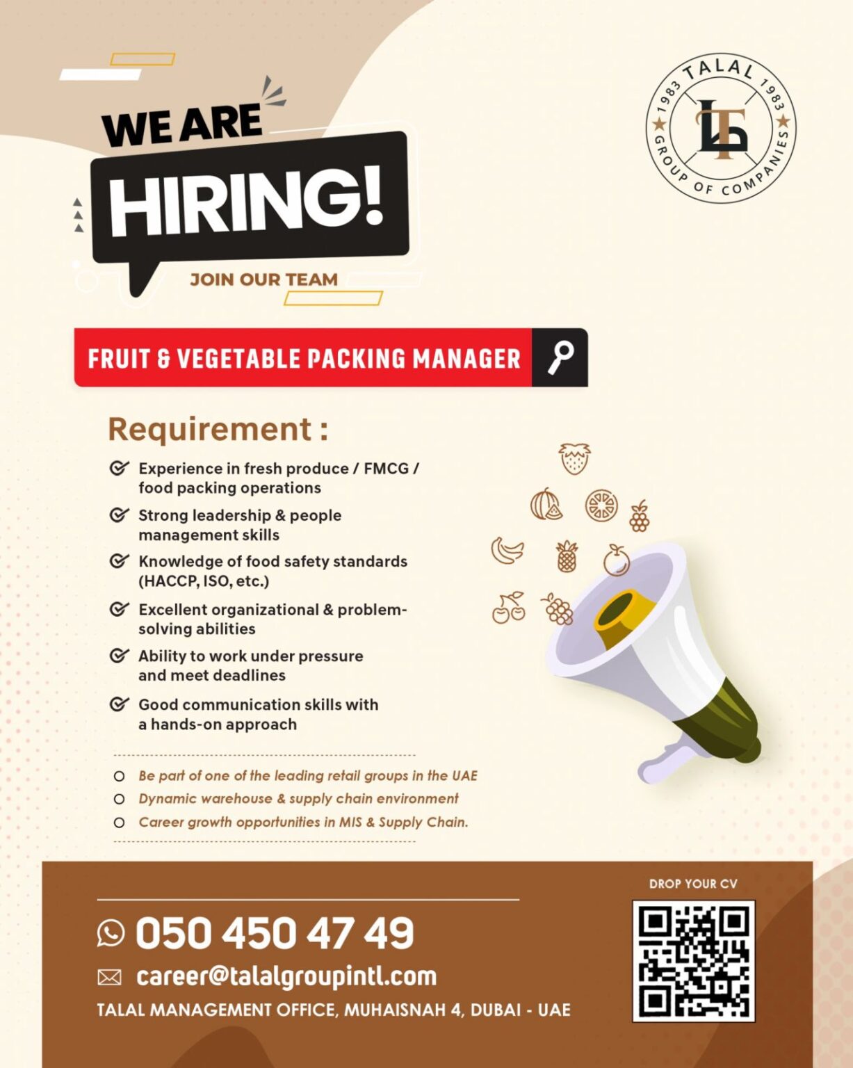 Talal Group CAREER : APPLY NOW FOR THE LATEST VACANCIES NOW ...